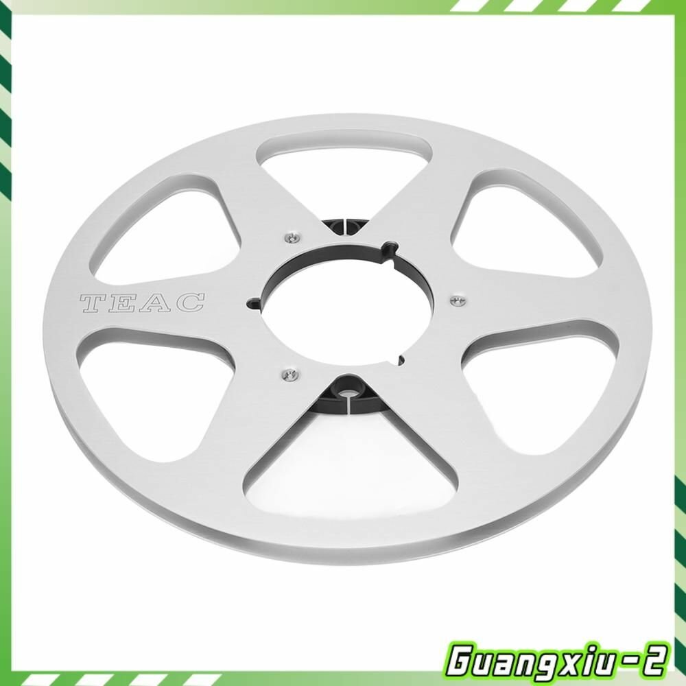 Алюминиевая катушка, высокопрочная и устойчивая, для использования с магнитофонами с открытой катушкой