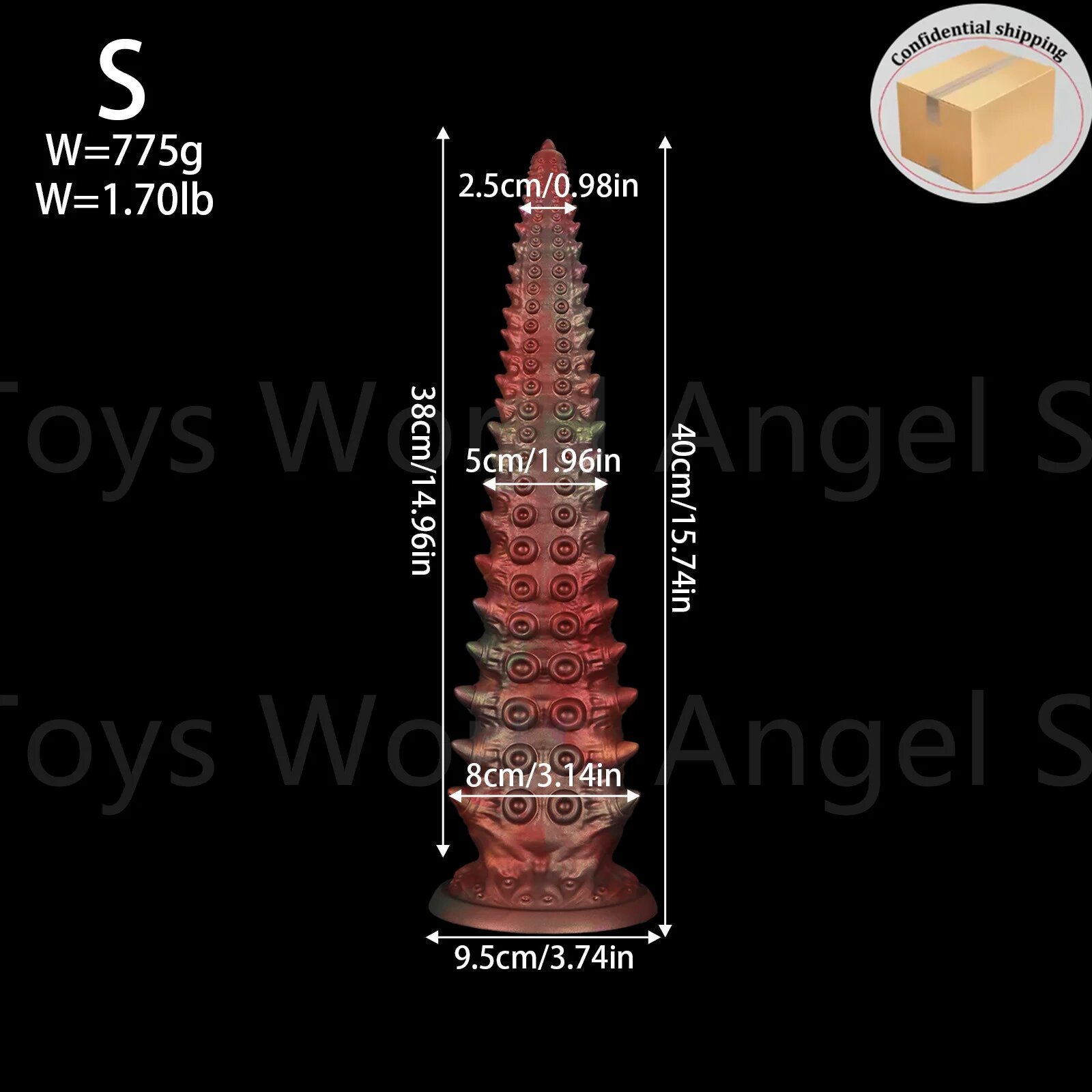 Новая щупальце, анальная пробка, большой монстр, анус для взрослых, фаллоимитатор, длинная S