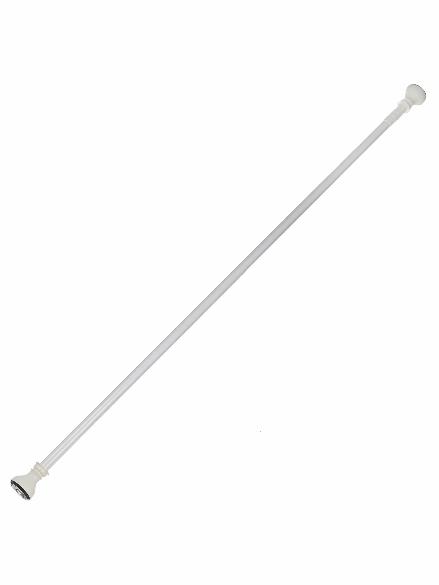 Карниз для ванной телескопический белый 160-300 см A310035 - надежный аксессуар для вашей ванной комнаты