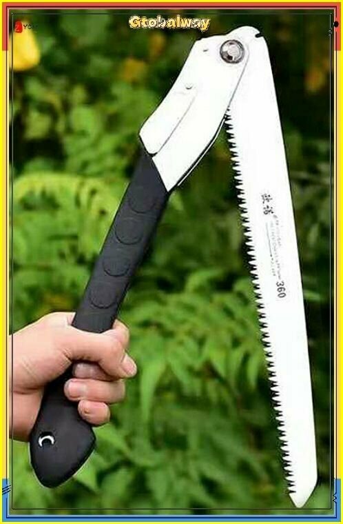 Складная валочная пила 380 мм, эксклюзивный инструмент для сада и похода