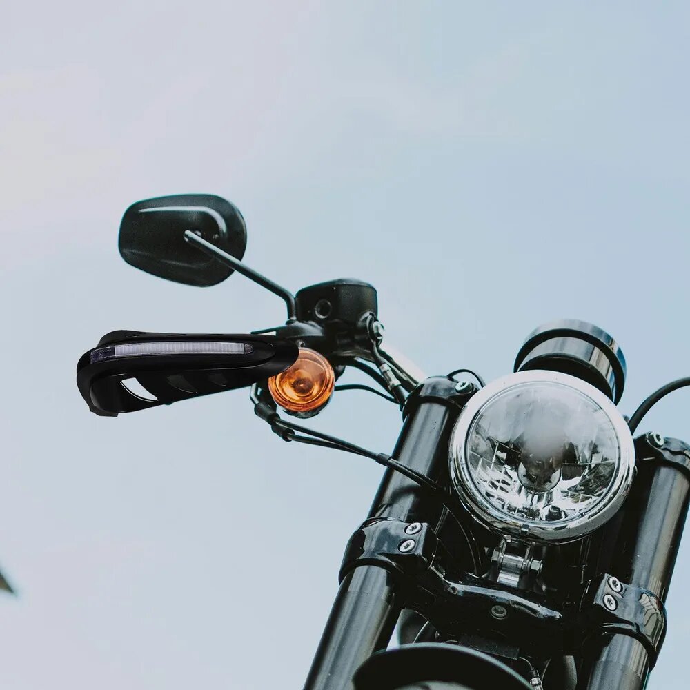 Мотозащита, цвет: черный