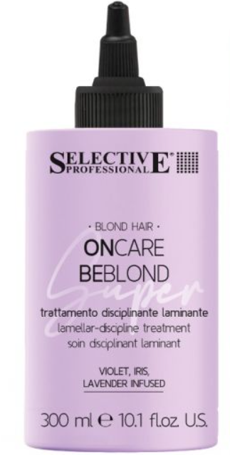 Selective ONcare Beblond Супердисциплинирующий флюид для ламинирования волос 300 мл