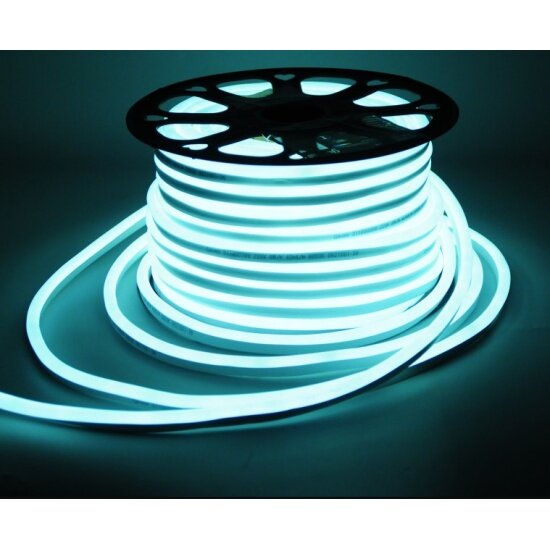 Гибкий неон Gauss LED 2835/120-SMD 8W 220V 200lm/m 6000K NEON (8х16мм) IP67 (50м)