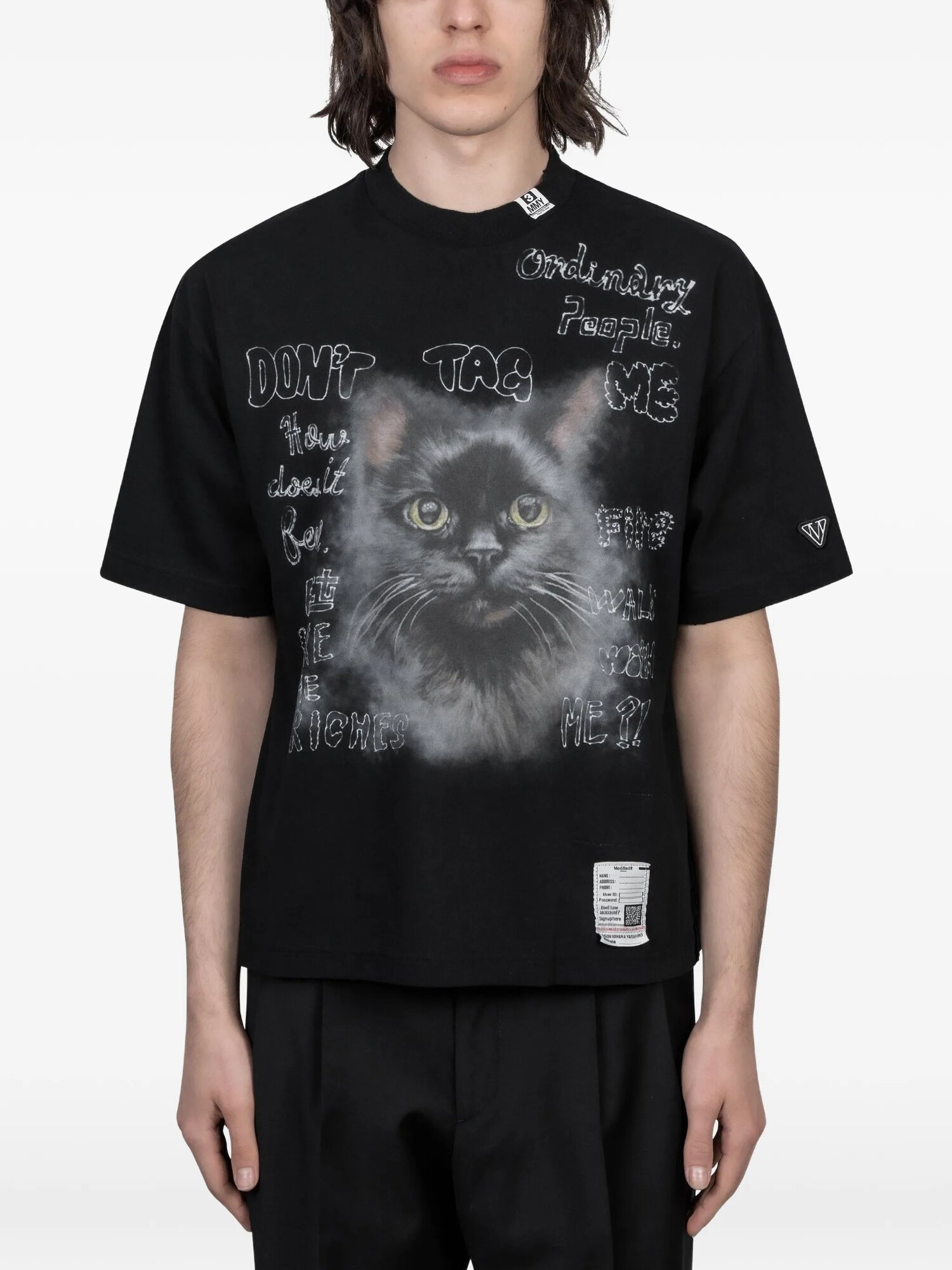 Футболка Cat-print T-shirt