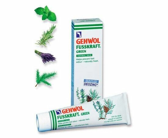Gehwol - Fusskraft Green Normal Skin Зеленый бальзам для ног 75 мл