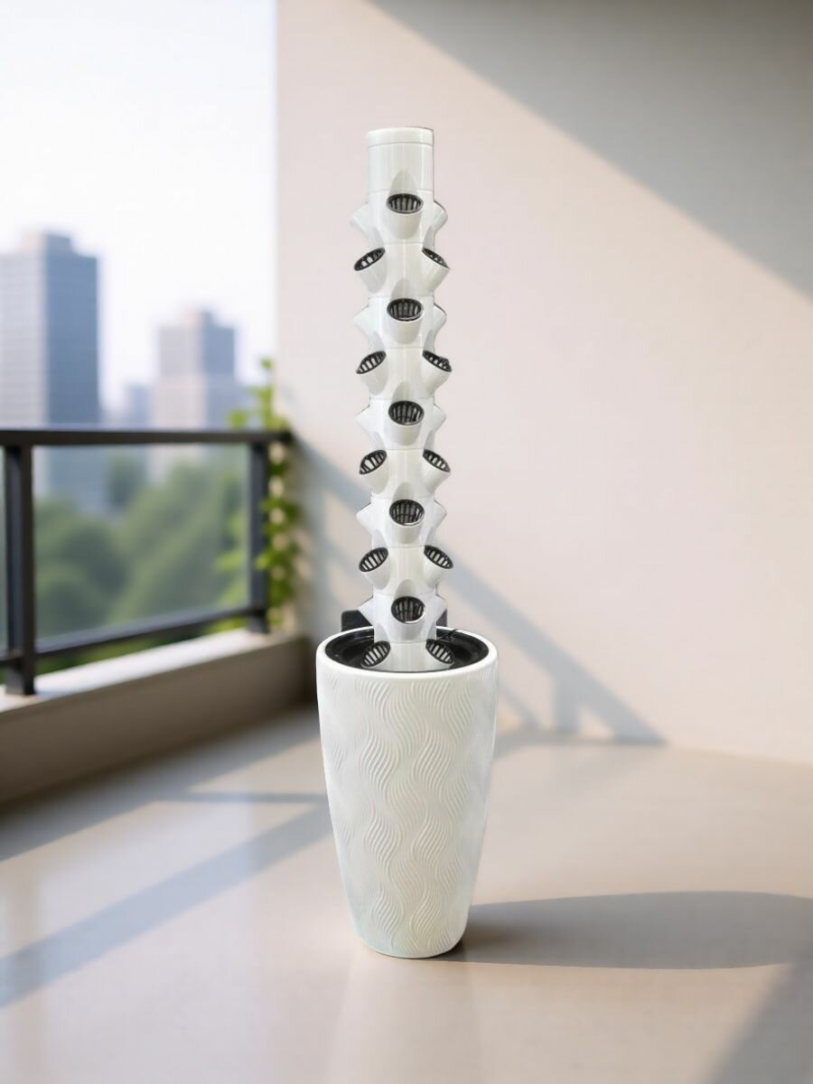 Вертикальная башня Гидропонная для выращивания растений