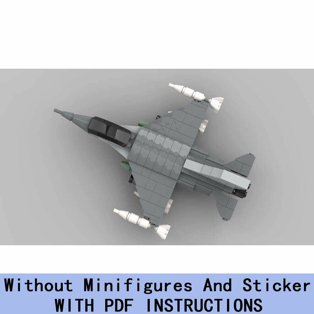 154шт. Конструктор F-16 "Fighting Falcon Midi-Scale Набор строительных блоков