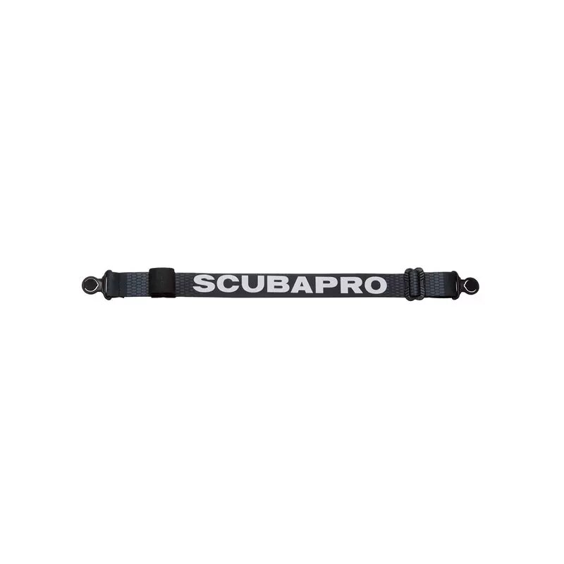 Scubapro Маска для дайвинга черная с белым шрифтом модель 24.730.050 совместима с ZOOM DMASK