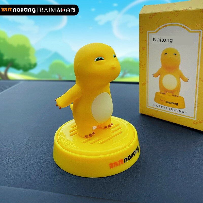 Декоративная фигурка Baby Dragon для авто, ароматическая свеча - Цинь Цинь Бао Бэй, свежий аромат для приборной панели