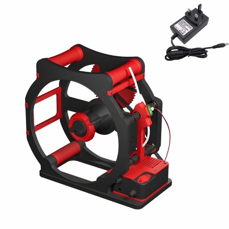 (1 шт) Моталка для 3D-филамента, 100-240В, UK стандарт