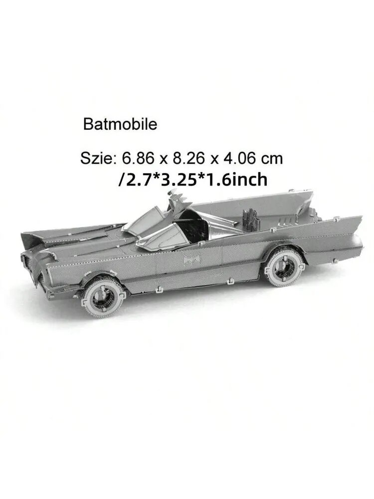 1 шт. 3D стереоскопическая металлическая головоломка серии Бэтмен
