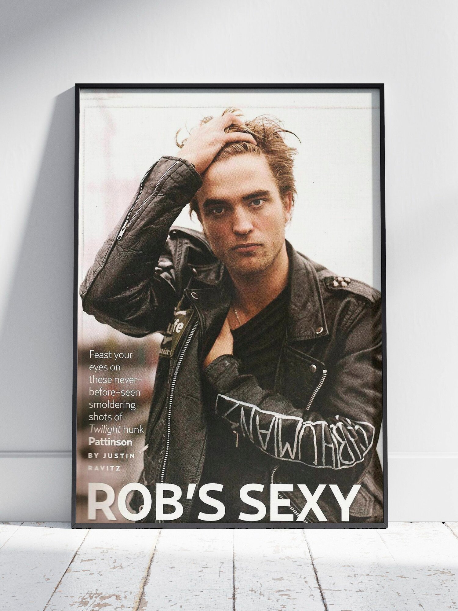 Плакат на стену для интерьера Роберт Паттинсон (Robert Pattinson 13) - Постер по актеру фильма, кино, сериала формата A4 (21x30 см)