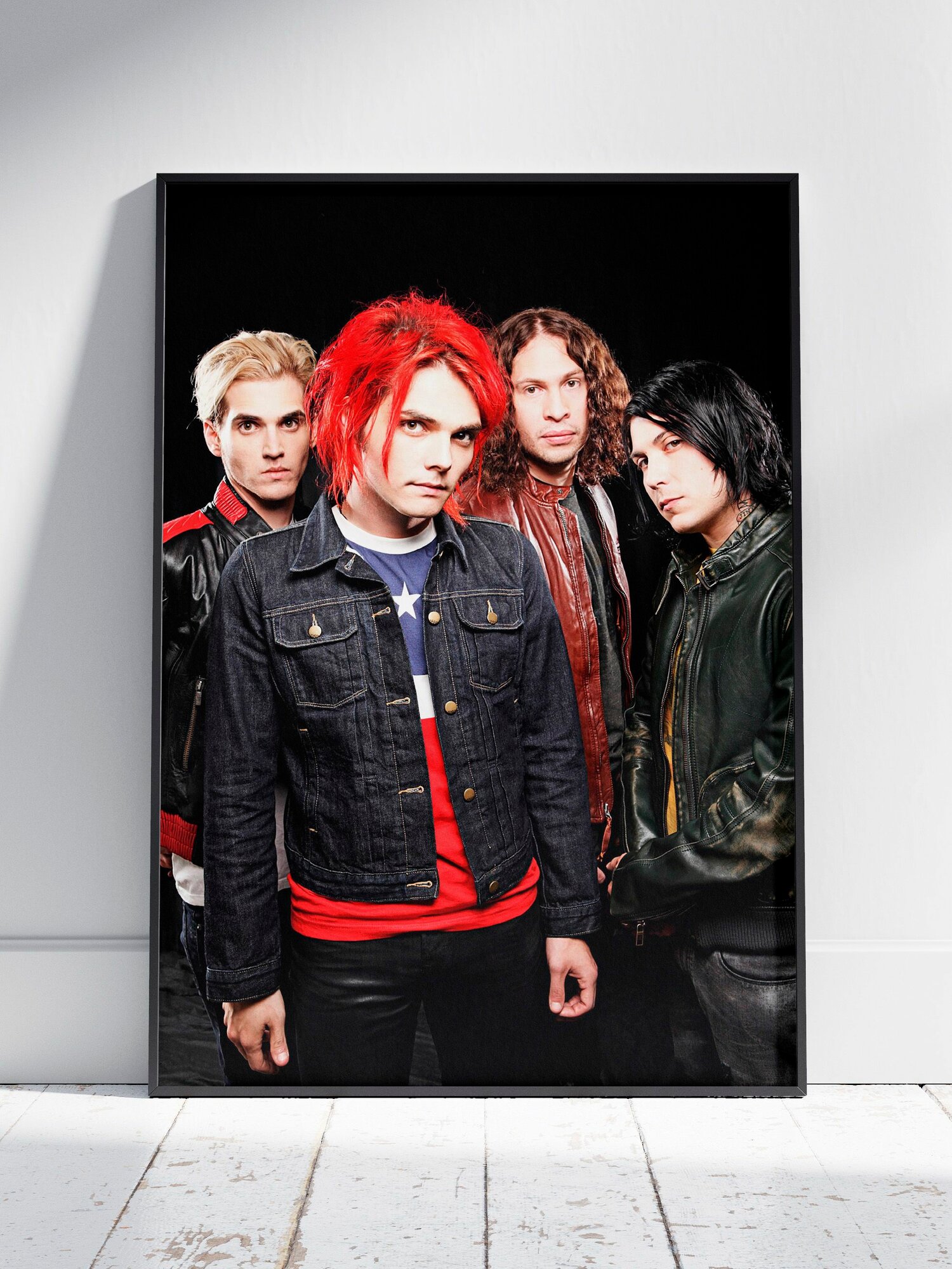 Плакат на стену для интерьера Май Кемикал Романc - My Chemical Romance (MCR 5) - Постер по музыке и артисту формата A4 (21x30 см)