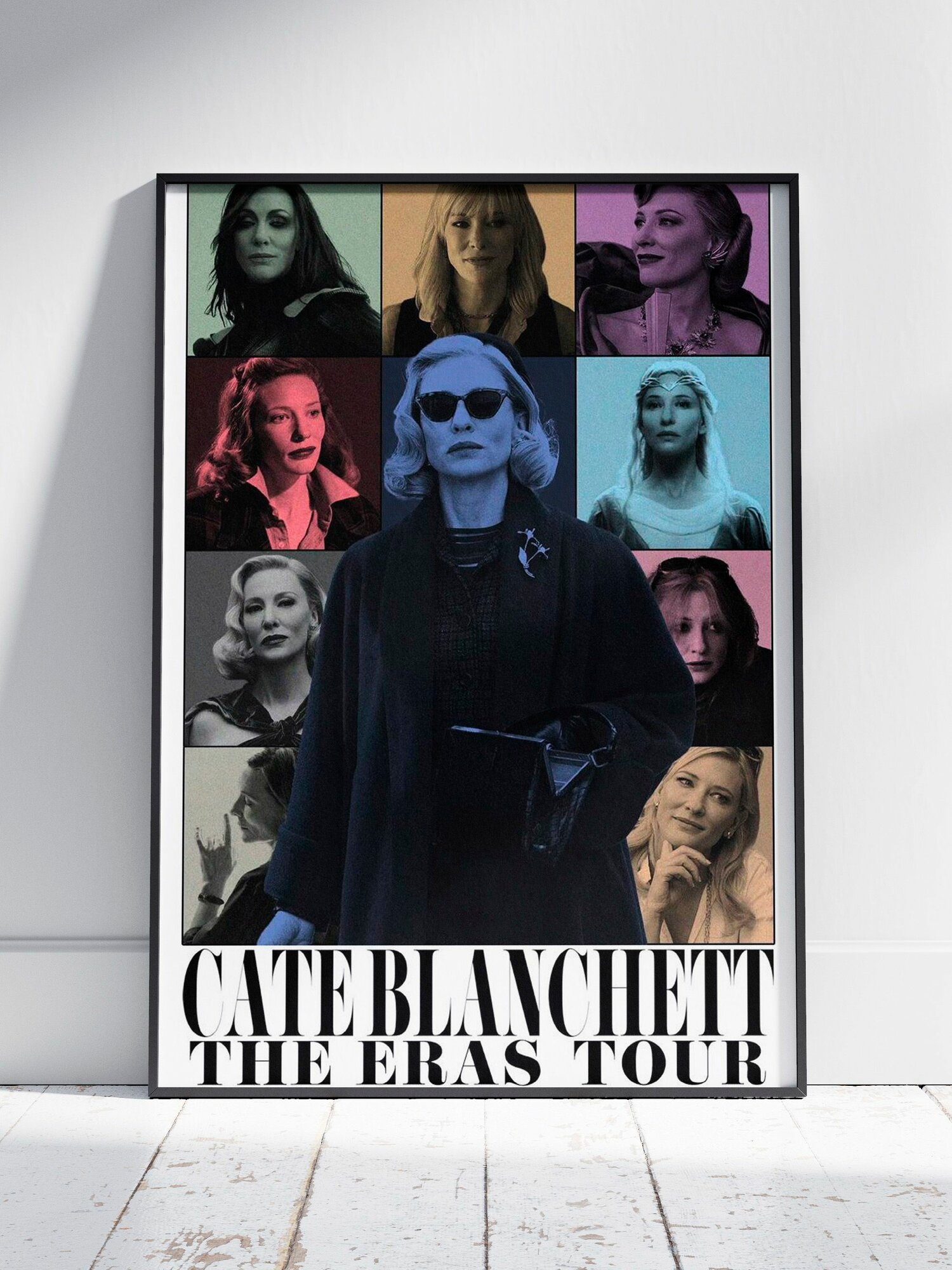 Плакат на стену для интерьера Кейт Бланшетт (Cate Blanchett 7) - Постер по актеру фильма, кино, сериала формата A4 (21x30 см)