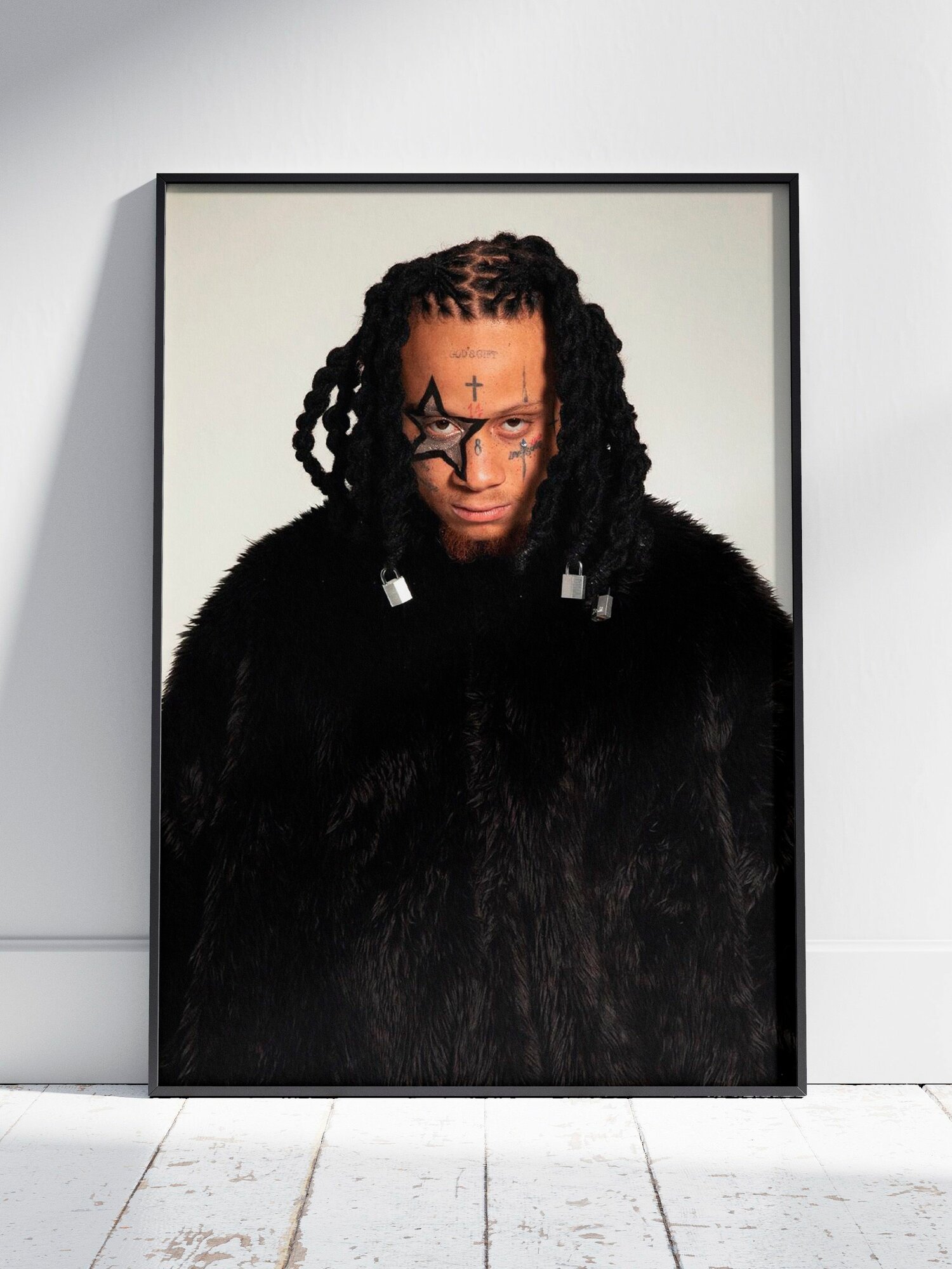 Плакат на стену для интерьера Триппи Ред (Trippie Redd 16) - Постер по музыке и артисту формата A4 (21x30 см)
