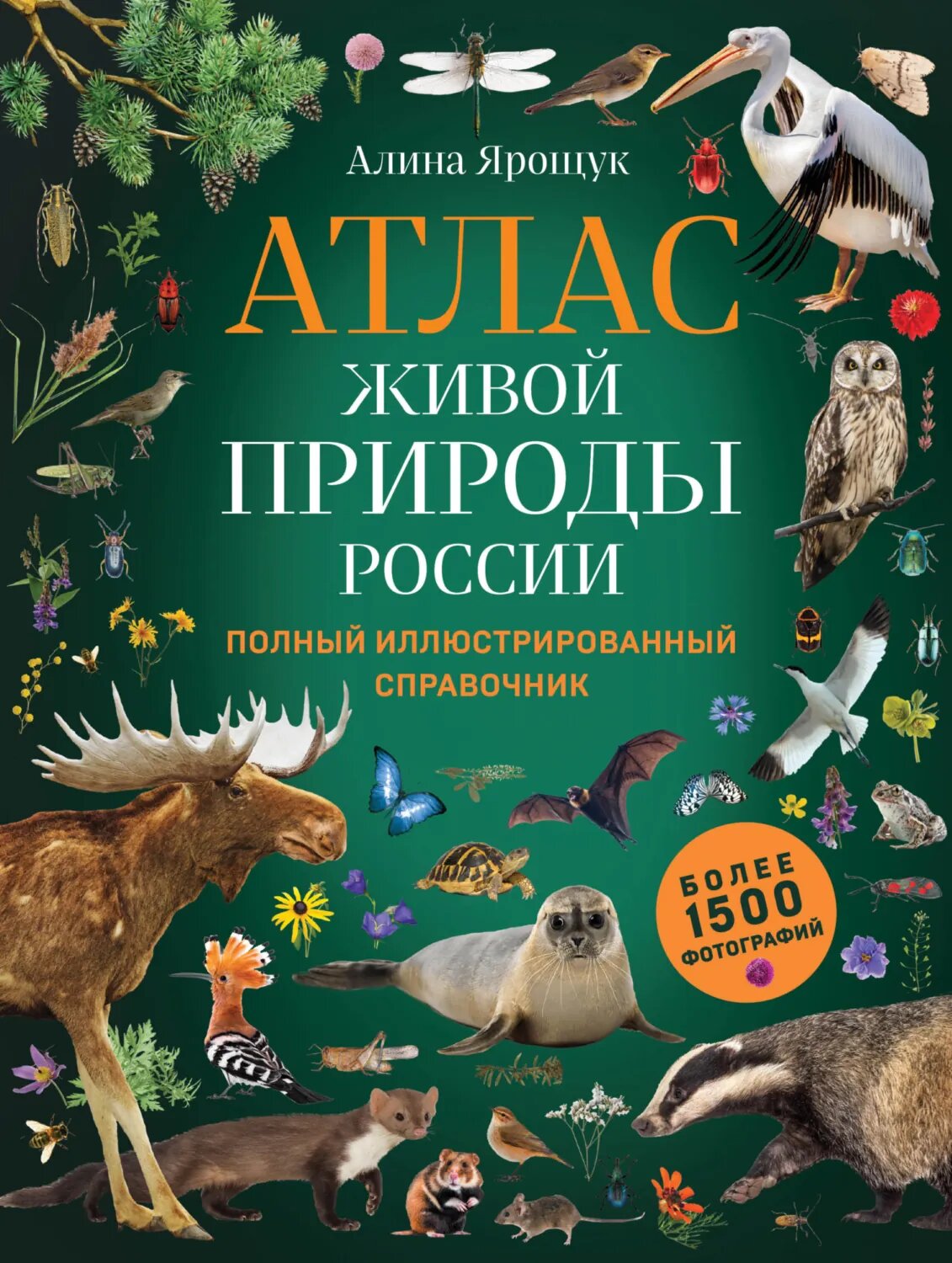 Атлас живой природы России. Полный иллюстрированный справочник [Цифровая книга]