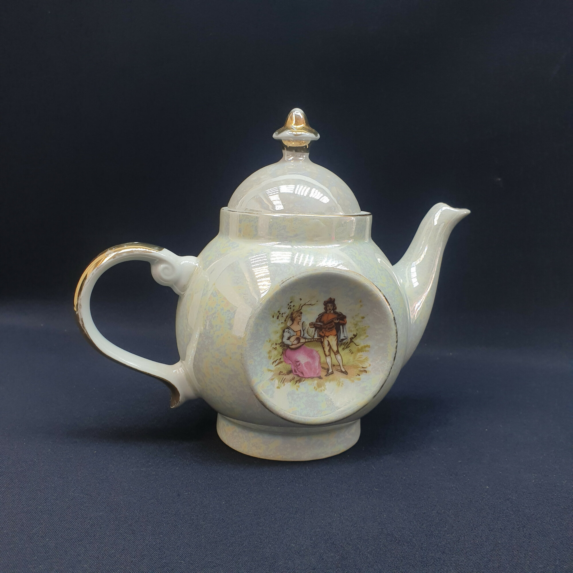Винтажный кофейник, фарфор 0.85 л, СССР