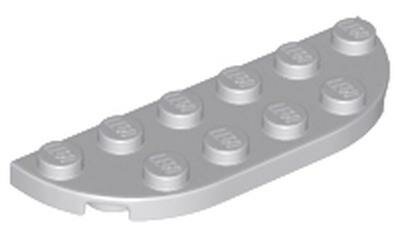 Деталь Lego 18980 Plate, Round Corner 2 x 6 Double