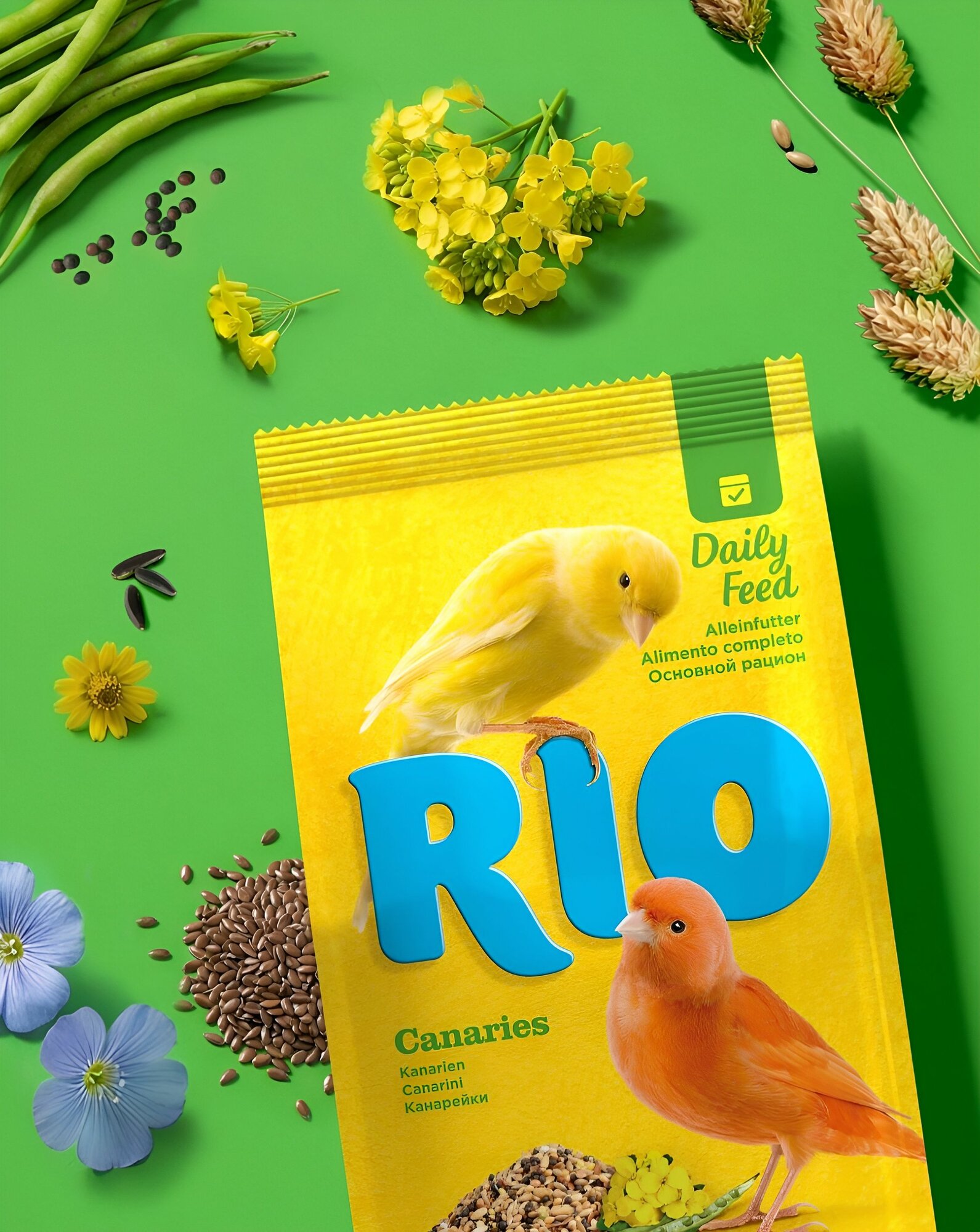 Корм для канареек 500гр РИО