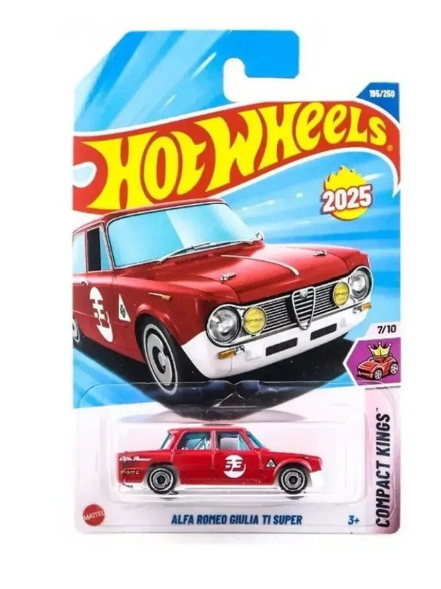 Машинка коллекционная Alfa Romeo Giulia Ti Super