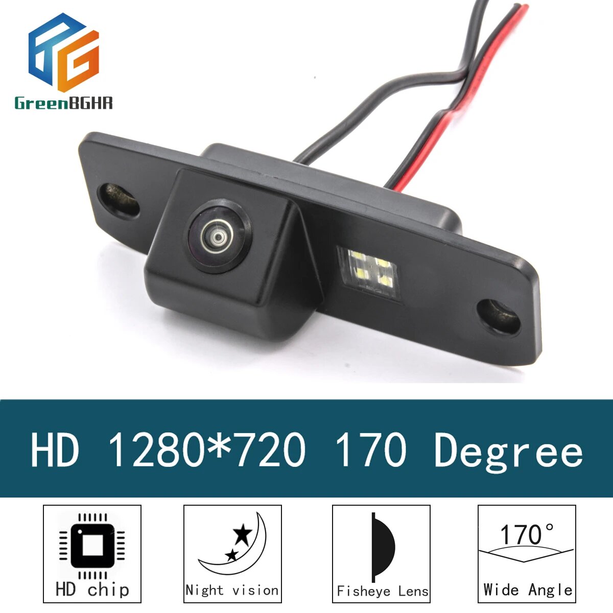 Для KIA Sorento Sportage Ceed (ED) Rio X-Line Dodge Отношение MC HD 1280*720 рыбий глаз 170 ° Автомобильная камера заднего вида