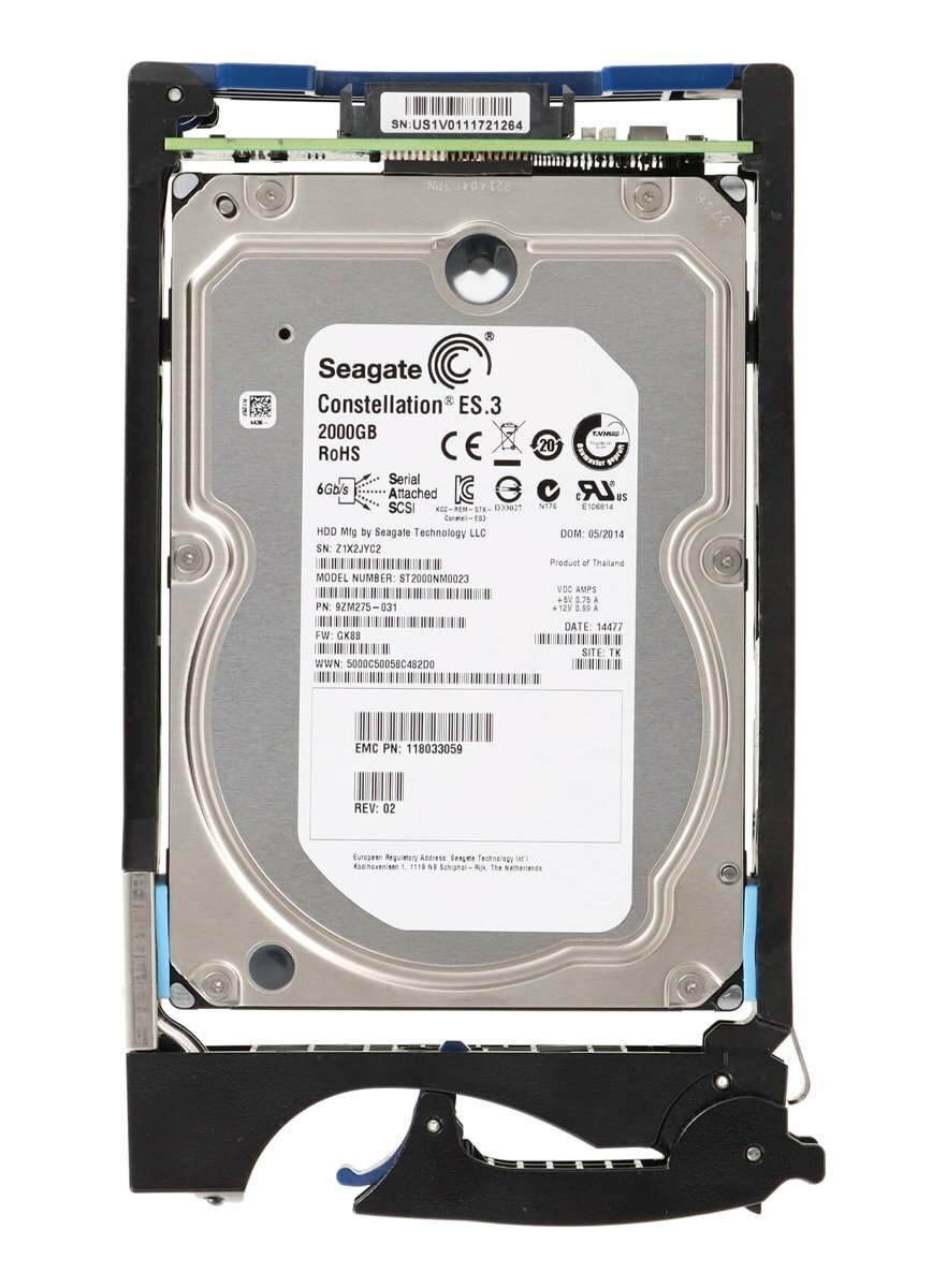 EMC 2Tb 7200 Fibre Channel 3.5" HDD