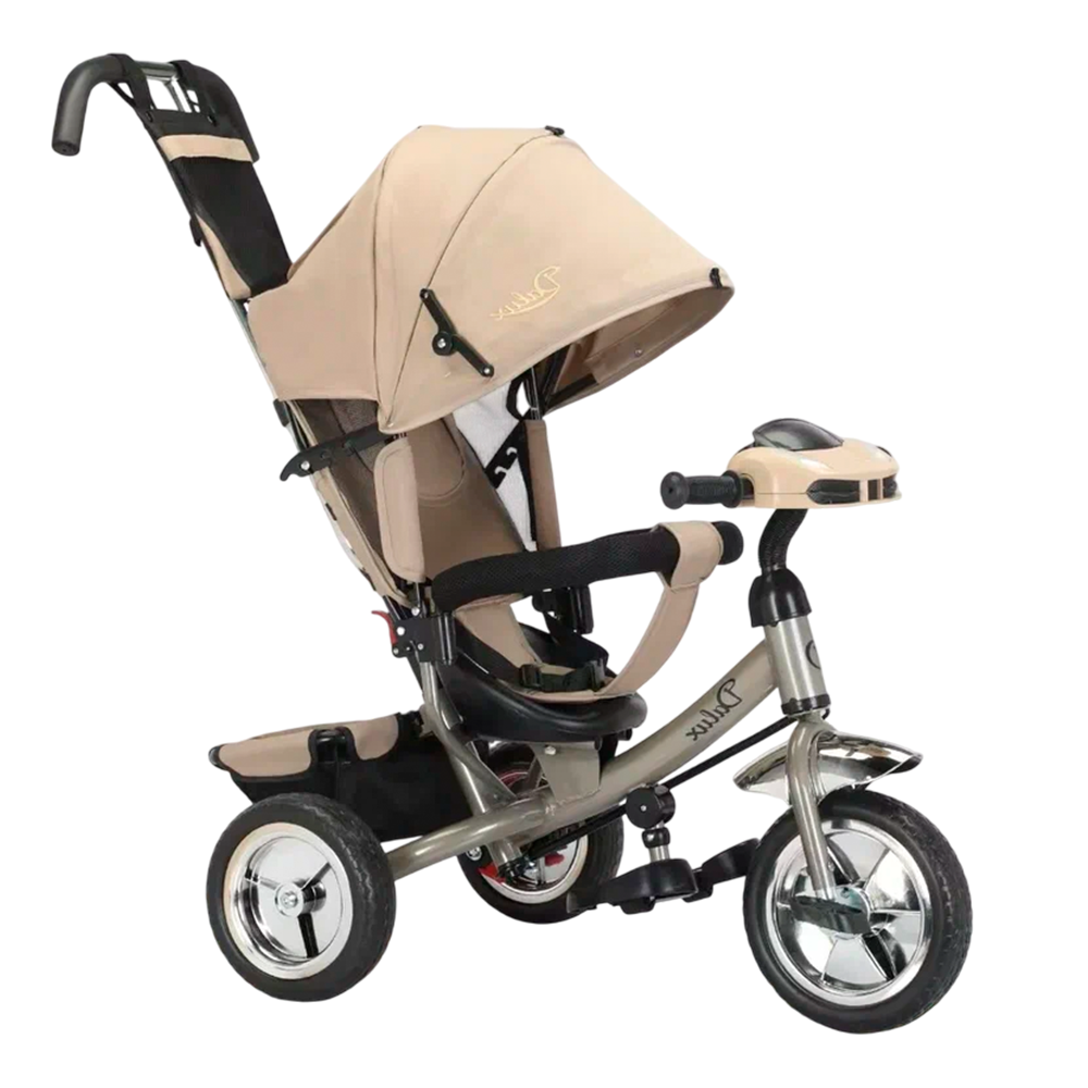 Детский трехколесный велосипед BREND LUXMOM DALUX ORIGINAL 3322, цвет коричневый