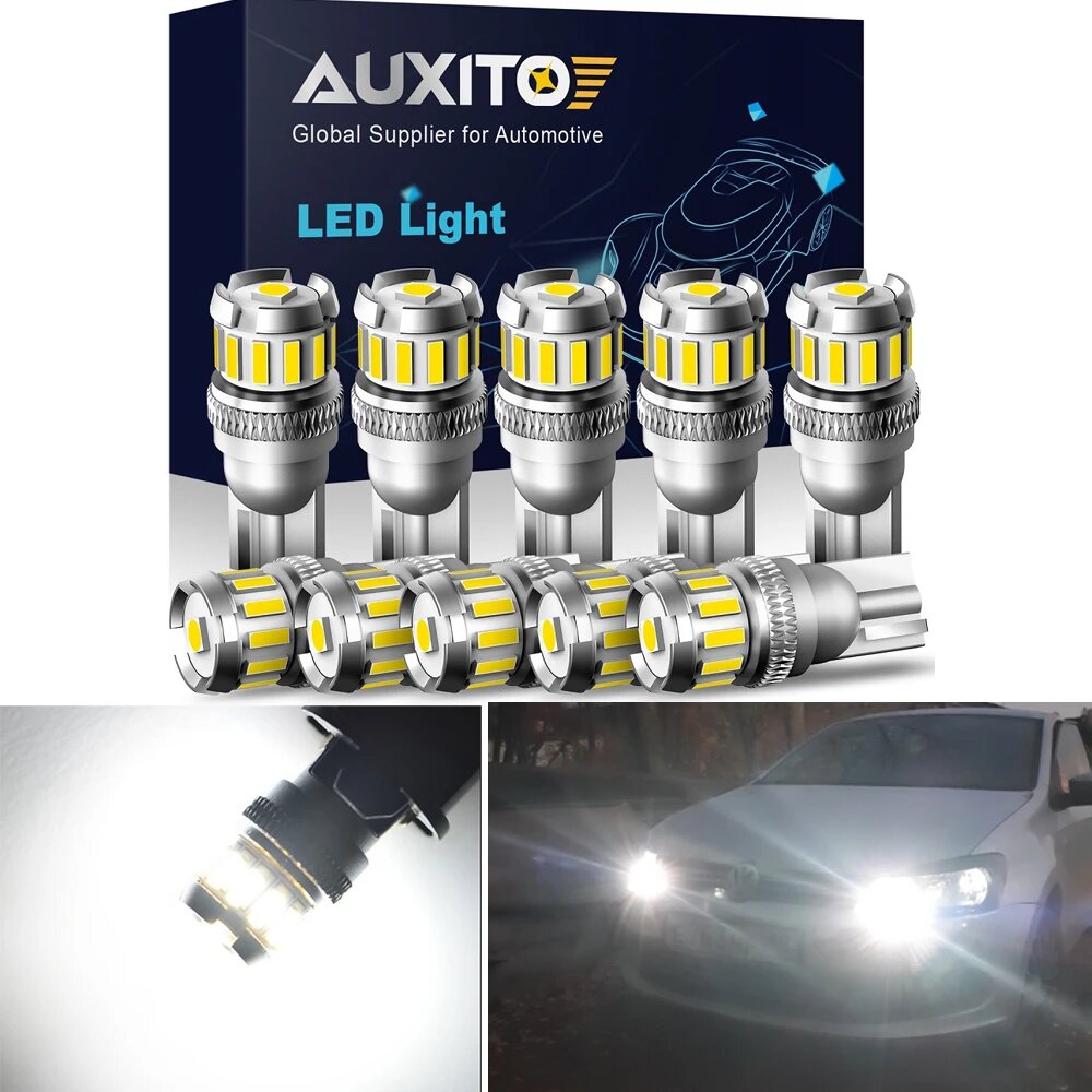 LED T10 W5W 6500K White для Honda