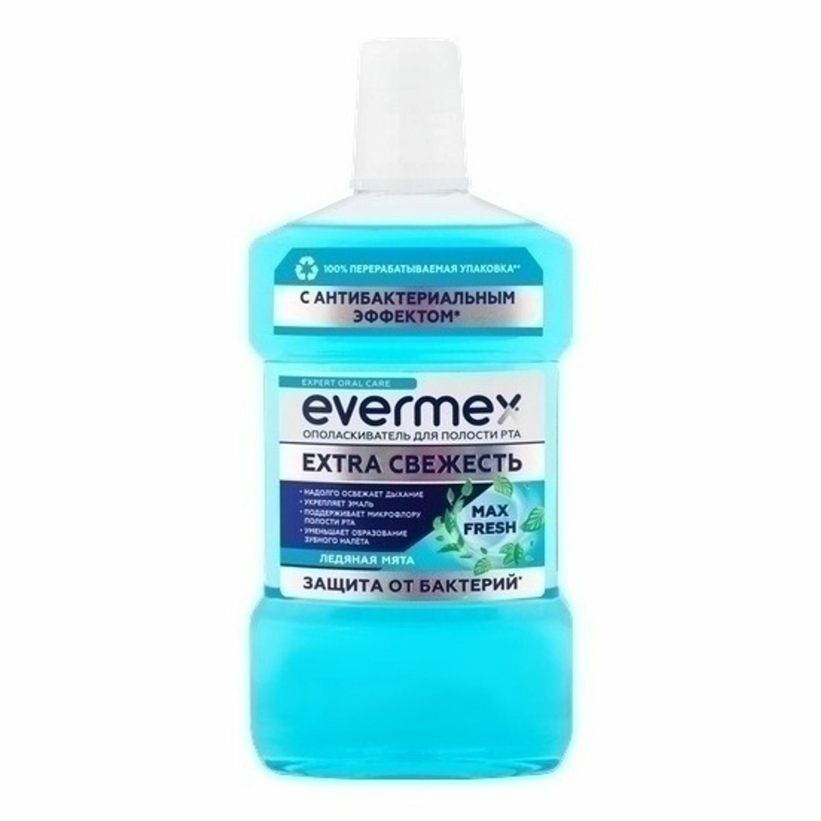 Ополаскиватель для полости рта Evermex Extra Свежесть 500 м