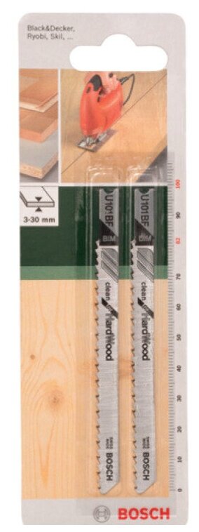 Bosch 2609256764 2 Пилки Лобз. U101 BF BIM