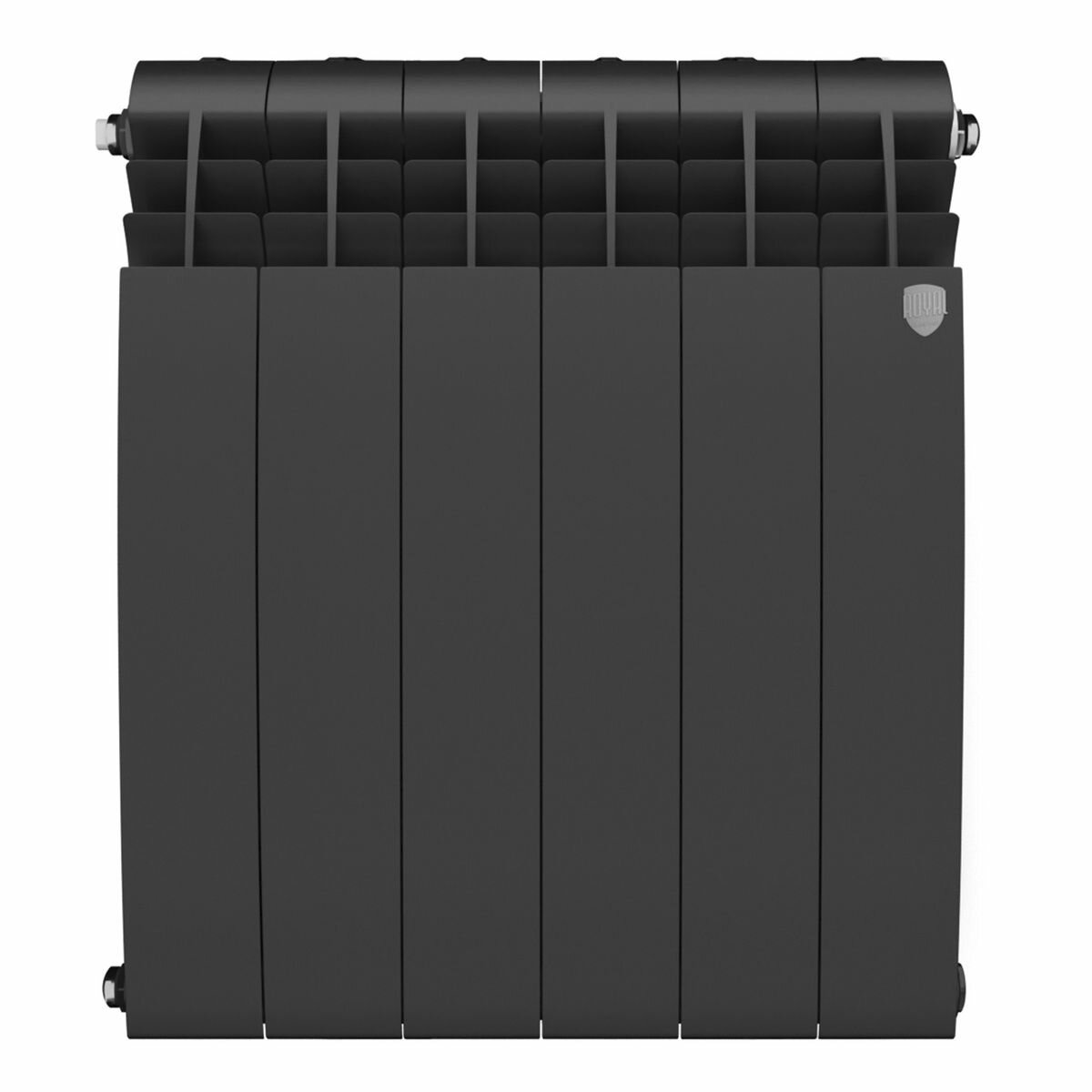Водяной радиатор отопления Royal Thermo BiLiner 500 /Noir Sable - 6 секц.