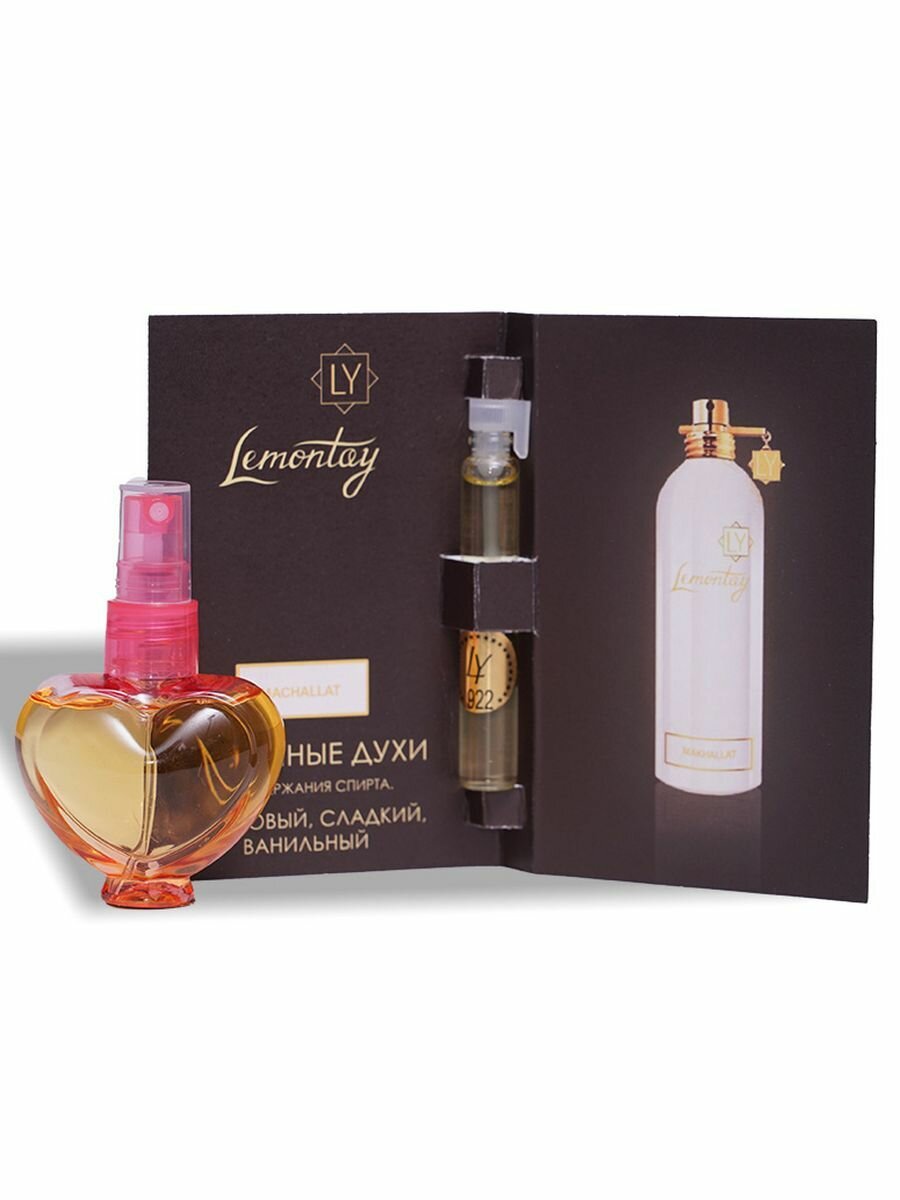 Lemontay №922, духи унисекс Muchallat, флакон с распылителем 25 мл + подарок масляные духи 3 мл