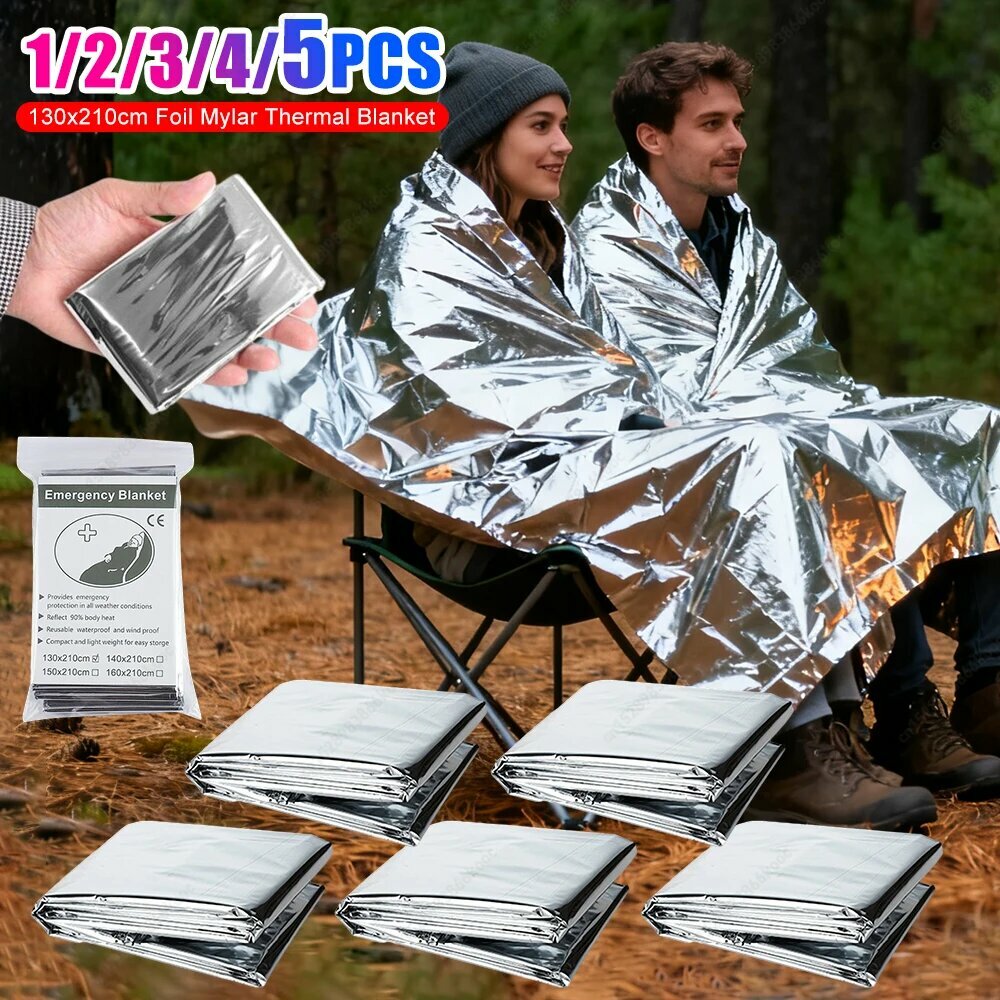 Гигантское термоодеяло 130x210 см