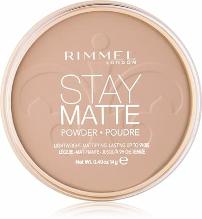 Пудра Rimmel Stay Matte, silky beige, 1,4 г
