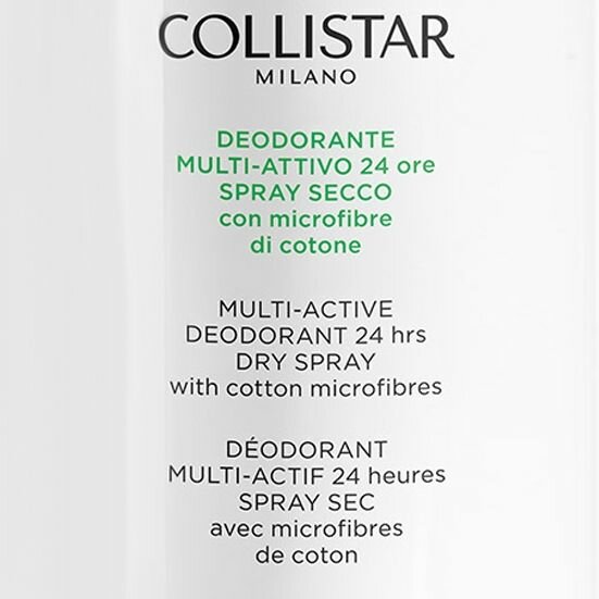 COLLISTAR Дезодорант-спрей Multi-active Deodorant 24 125мл — фото 1