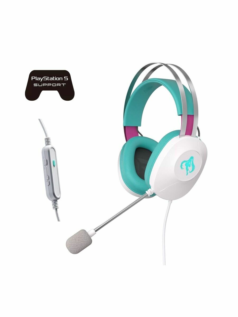 Наушники ASUS TUF Gaming H1 Gen II Hatsune Miku Edition