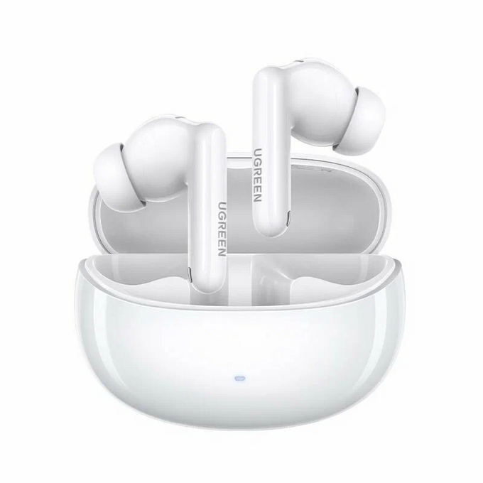 Наушники UGREEN WS206 (35725) HiTune T3 Pro Active Noise-Cancelling Earbuds White