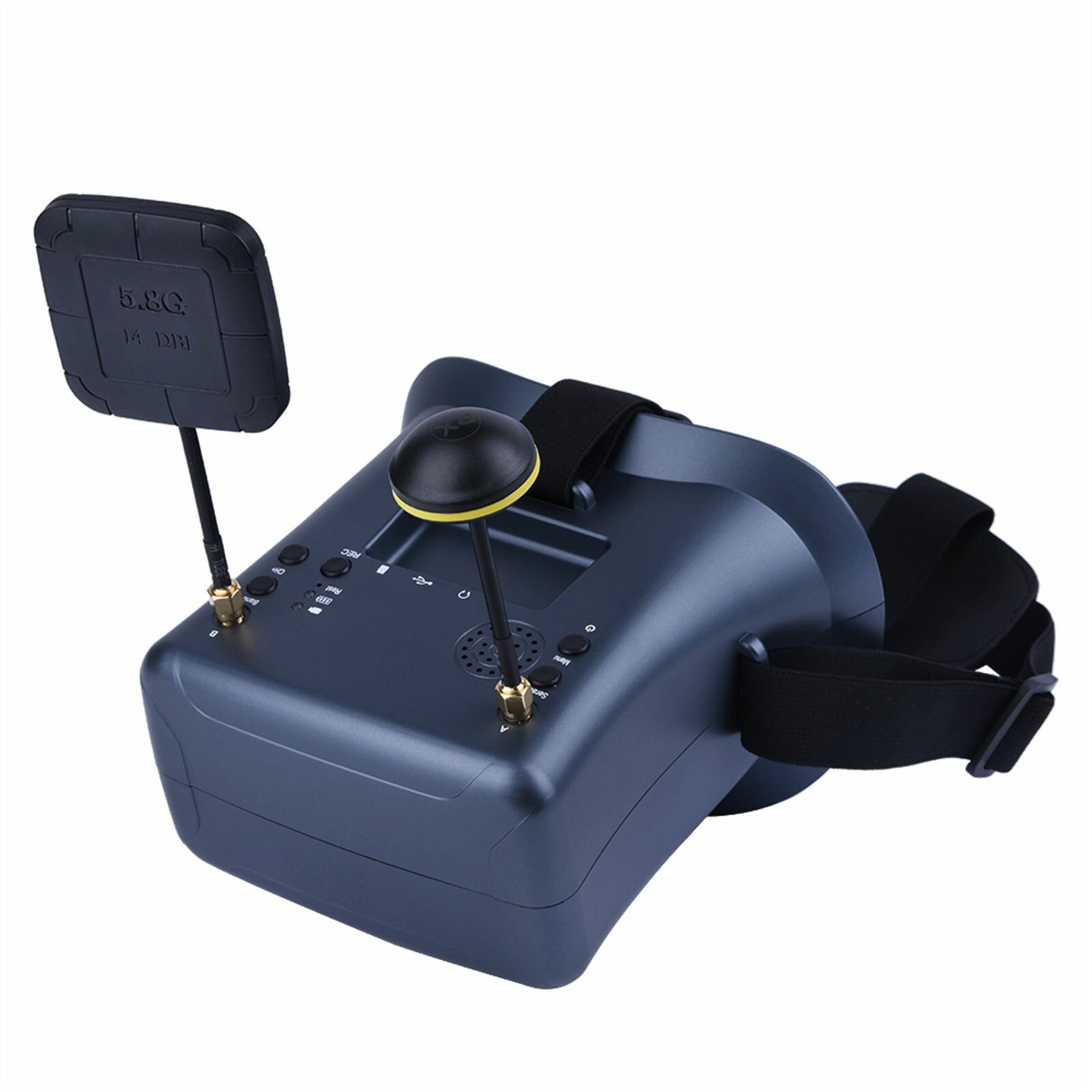 Часы FPV-системы 58g 40CH с 43 -дюймовым ЖК -дисплеем 800x480 2000 мАч