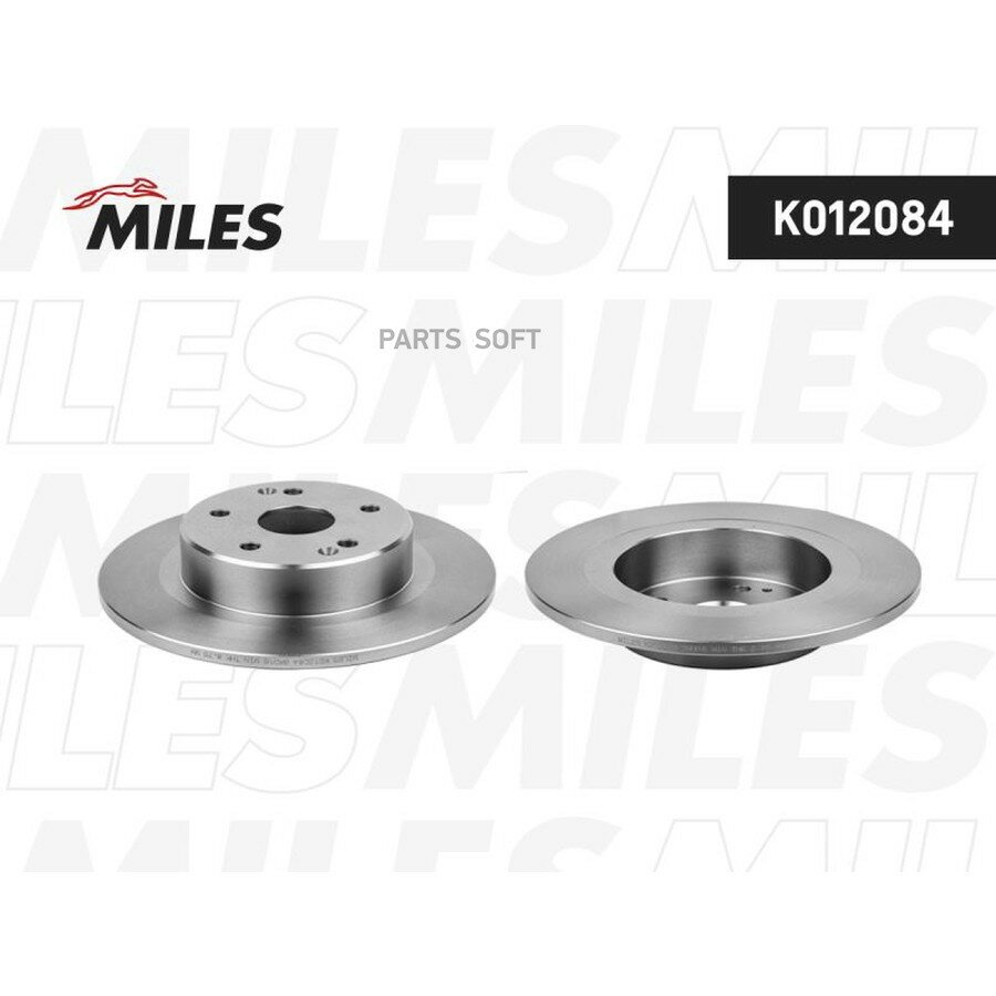 Диск тормозной GEELY COOLRAY 20- зад. D 285мм. MILES K012084