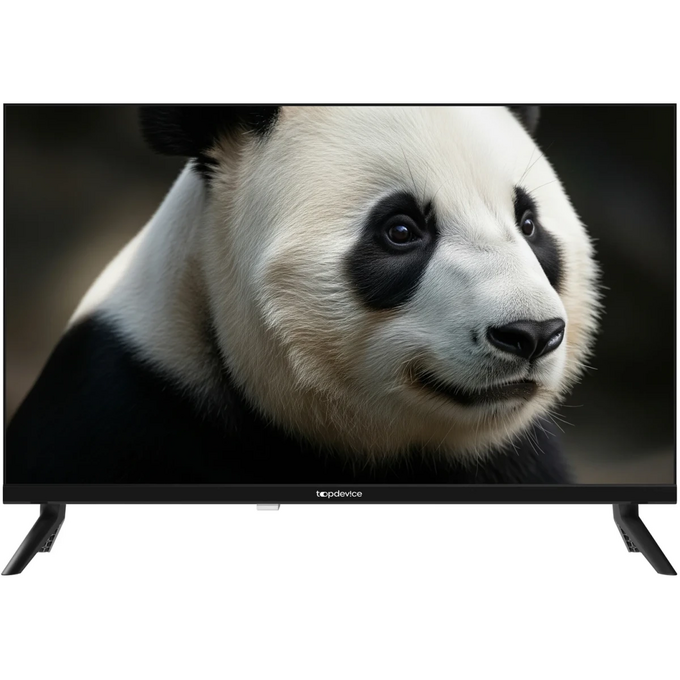 24" Телевизор TopDevice TDWC24BH4260V черный 1366x768, HD, 60 Гц, Wi-Fi, Smart TV, Салют ТВ