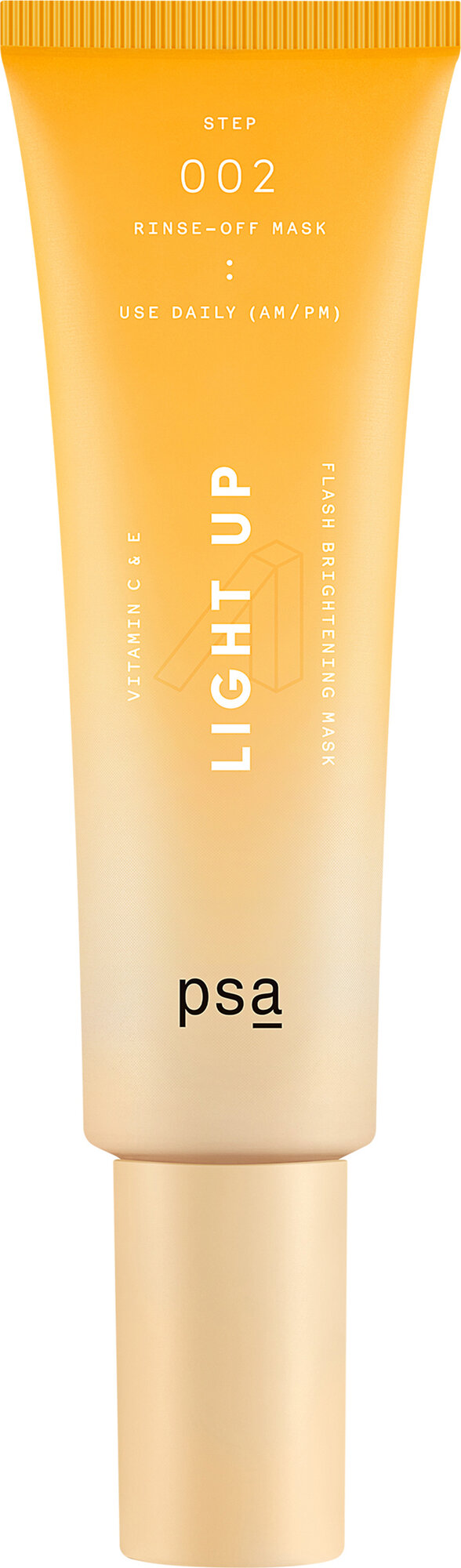PSA Осветляющая флэш-маска с витаминами С и Е Light Up Vitamin C & E Flash Brightening Mask 15ml