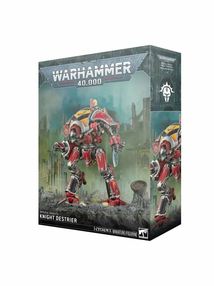 Фигурка Games Workshop Warhammer 40,000 Series Action Figures Imperial Knights Knight Destrier - 6.0 Inches (Высокая детализация, требуется сборка и покраска)