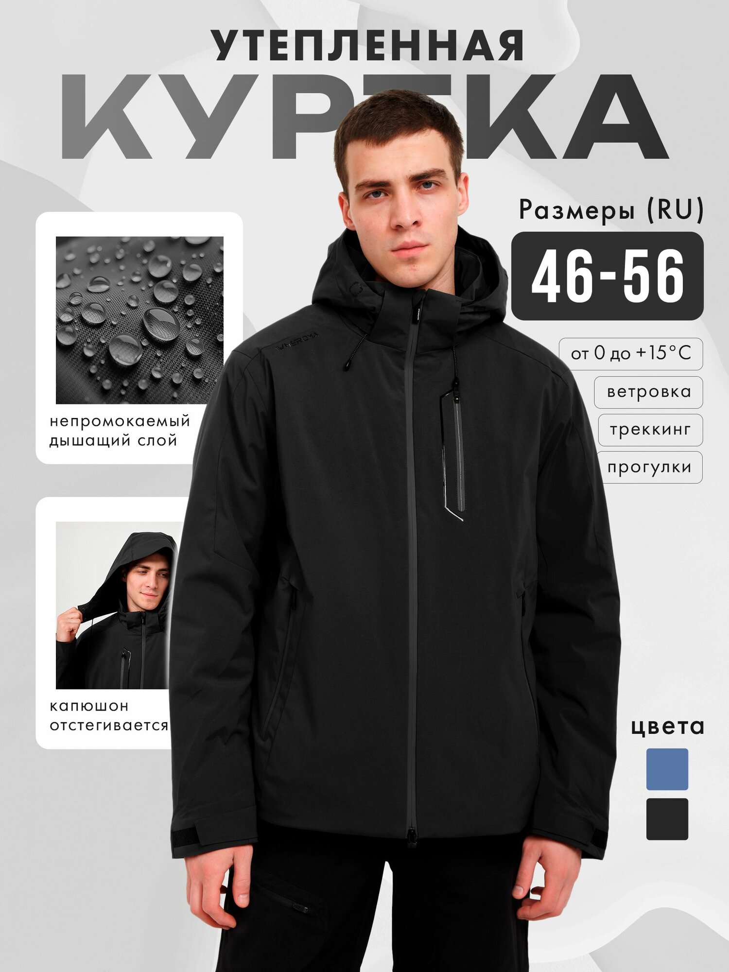 Куртка горнолыжная Базовая коллекция