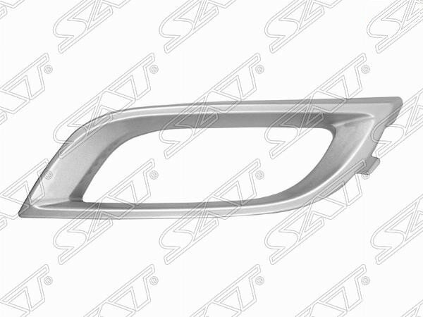 Оправа ПТФ SAT ST-29-0030 Mazda 3 08-11, Axela 09-11 слева/ SPORT