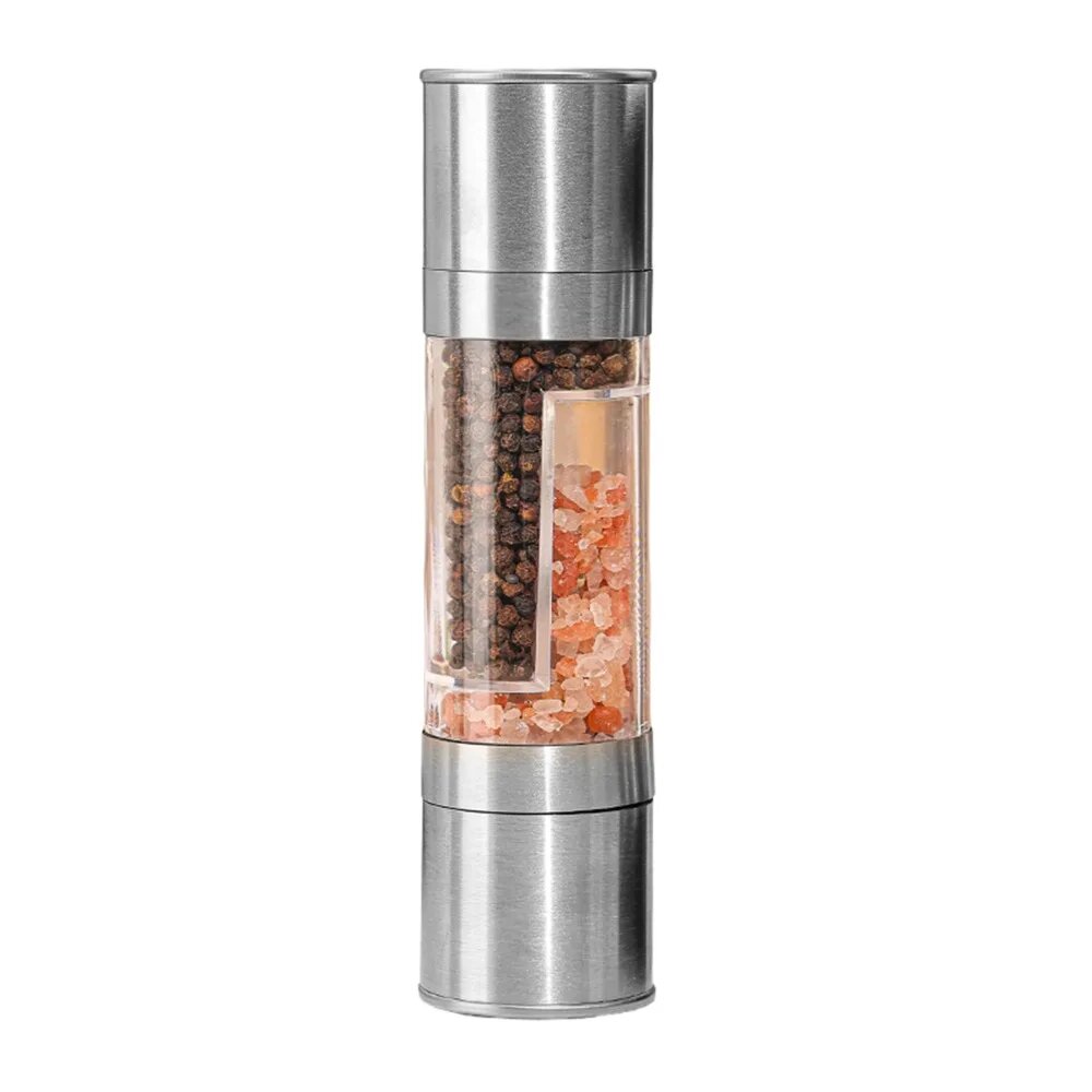 Мельница для соли и перца 2-в-1, Stainless steel