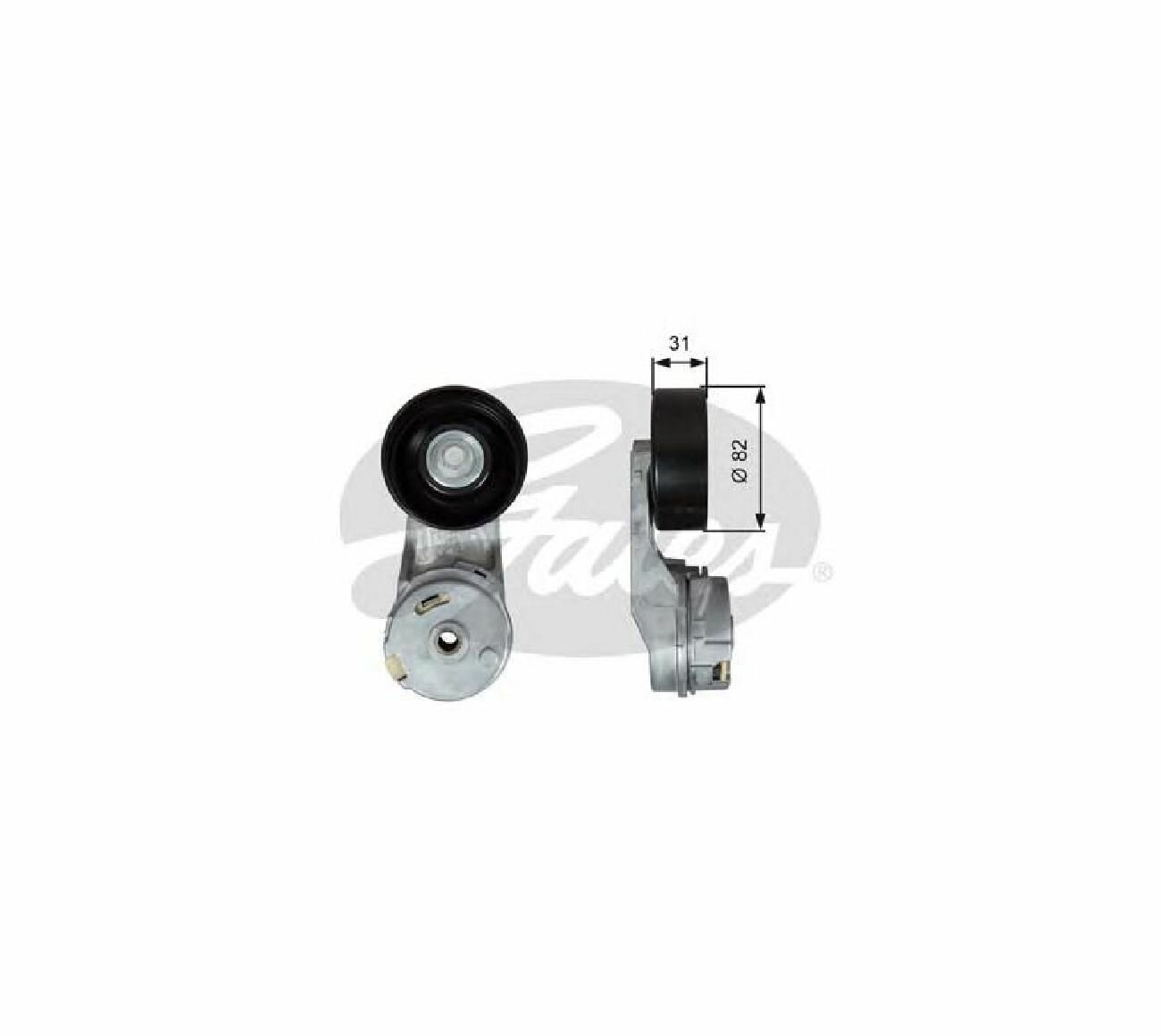 Ролик натяжной ремня но! Chevrolet Captiva/Antara, Opel Insignia, Saab 9-3 2.0-2.4i 08>