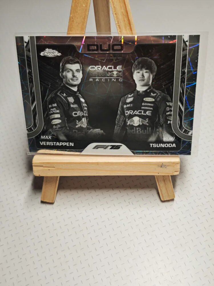 Коллекционная карточка Topps Chrome F1 Racing