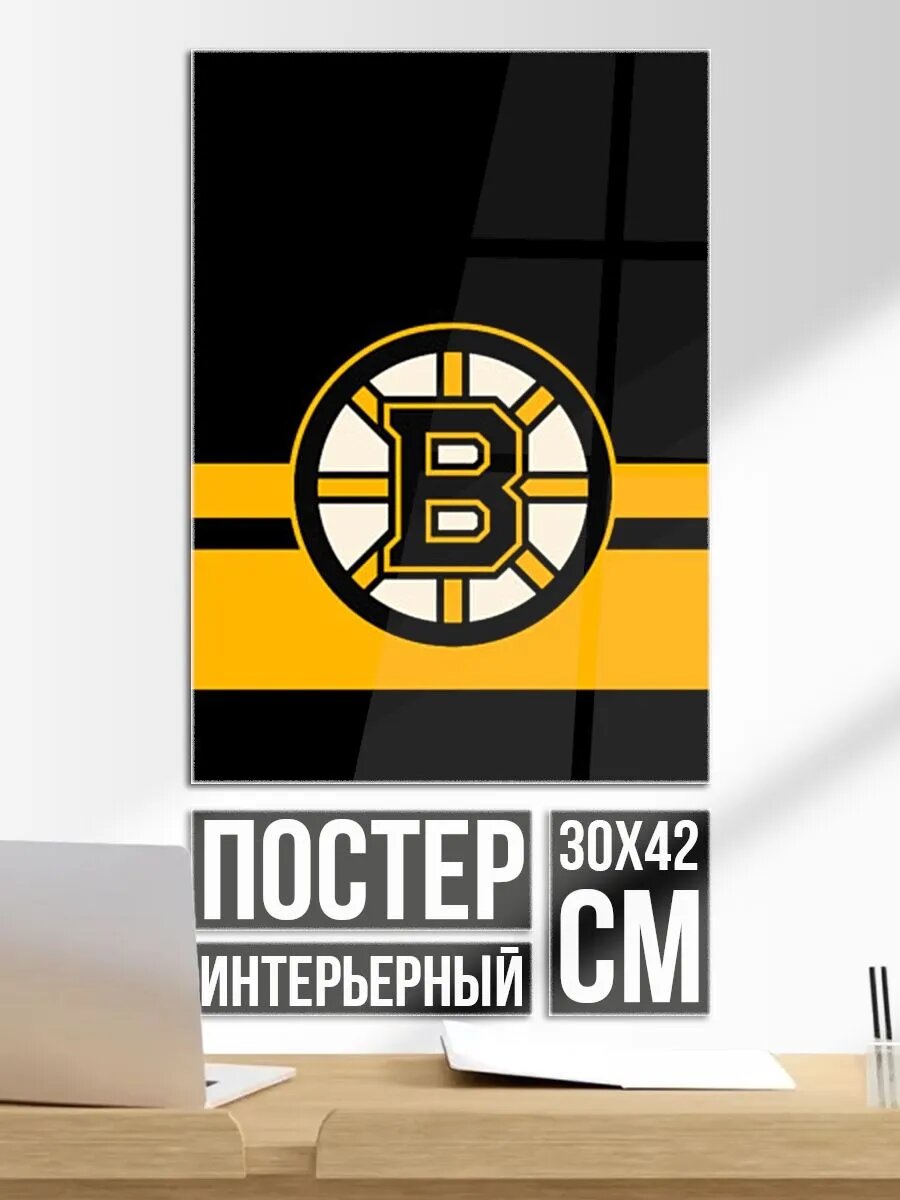 Постер на стену Boston Bruins NHL