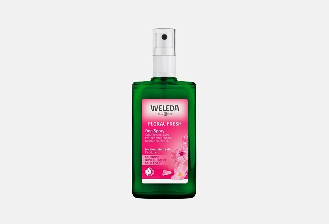 Weleda Wild Rose Deodorant Дезодорант с натуральными эфирными маслами 100 мл