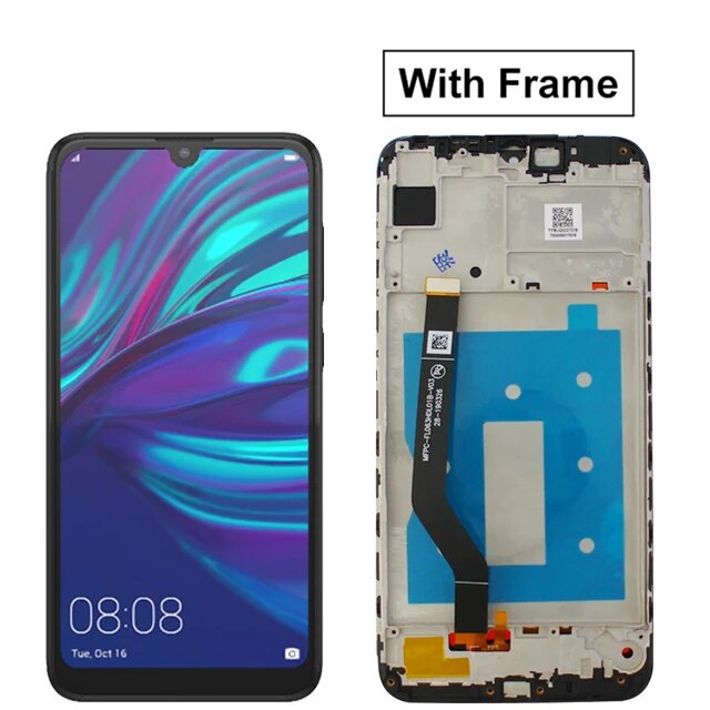 6,26 "ЖК-дисплей для Huawei Y7 2019 DUB-LX1 DUB-LX3, дигитайзер сенсорного экрана для Huawei Y7 Prime 2019, замена ЖК-дисплея